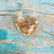 "Hart van Goud" glazen hartje met echt bladgoud – Aurana